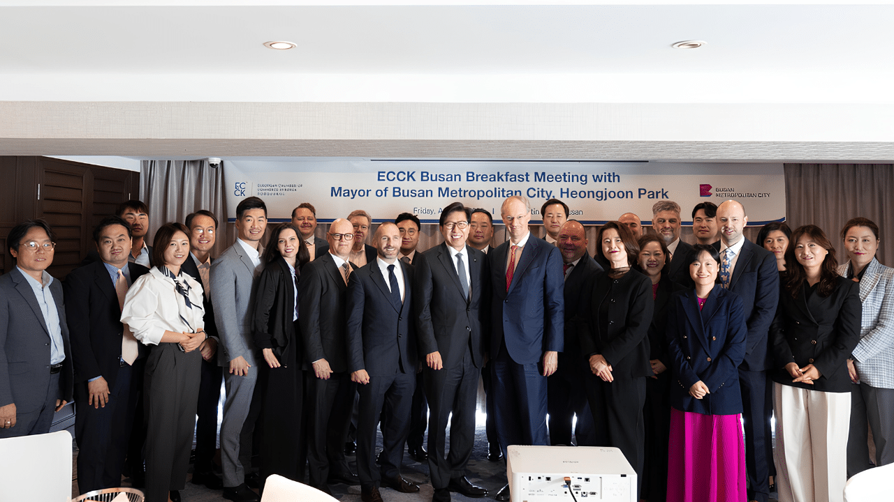 ECCK Busan Breakfast Meeting with Mayor of Busan Metropolitan City ...