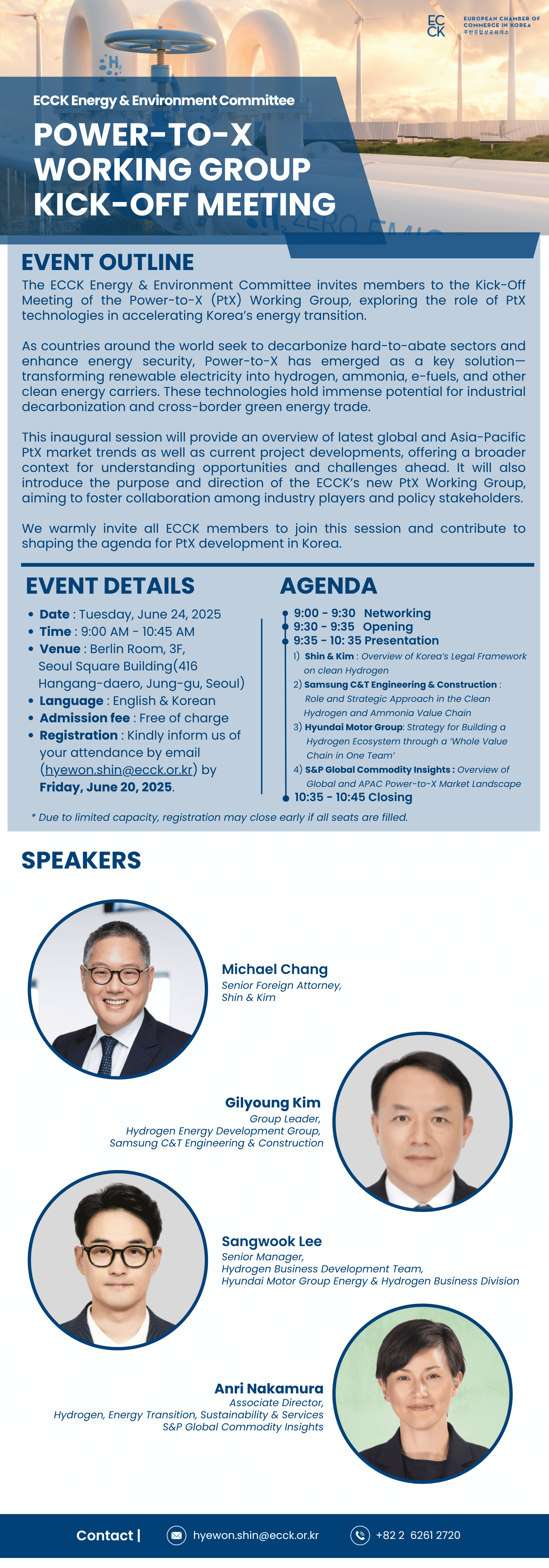 [ENERGY&ENVIRONMENT COMMITTEE] POWER-TO-X WORKING GROUP KICK-OFF ...